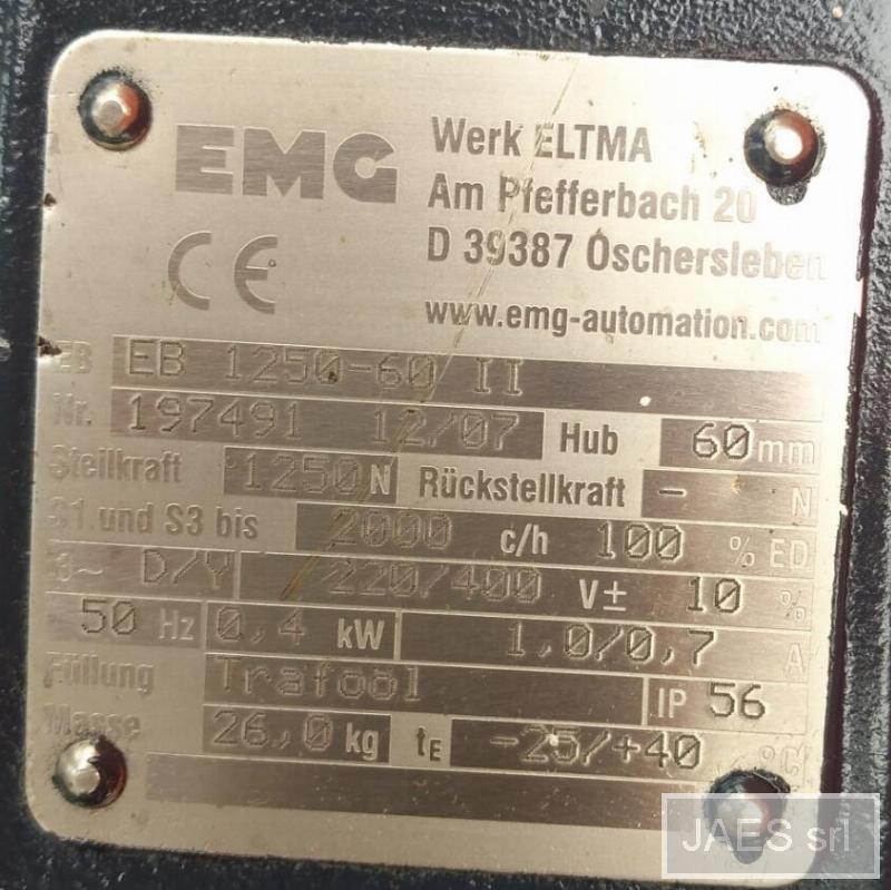Jaes srl - EMG - EB 1250-60 II